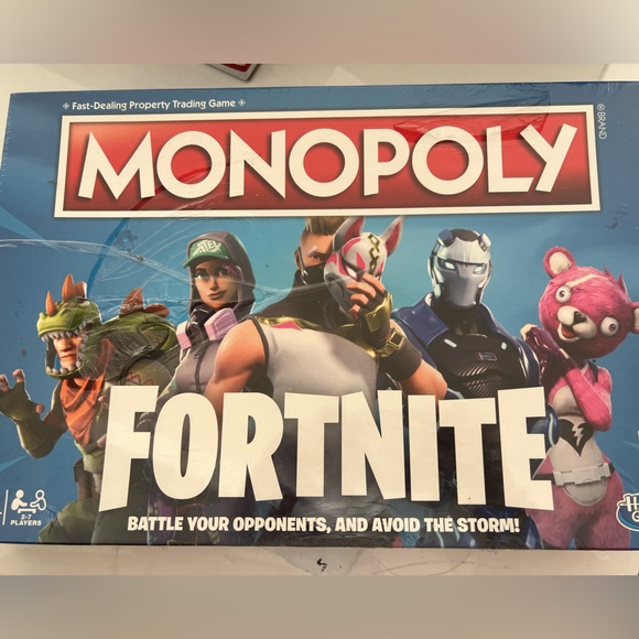Hasbro | Toys | Fortnite Monopoly New But Packaging Ripped In Few ...